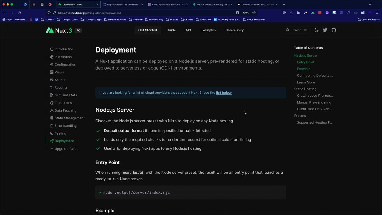 Overview of Nuxt Deployment Options - A Vue.js Lesson From our... Overview of Nuxt Deployment Options - A Vue.js Lesson From our...