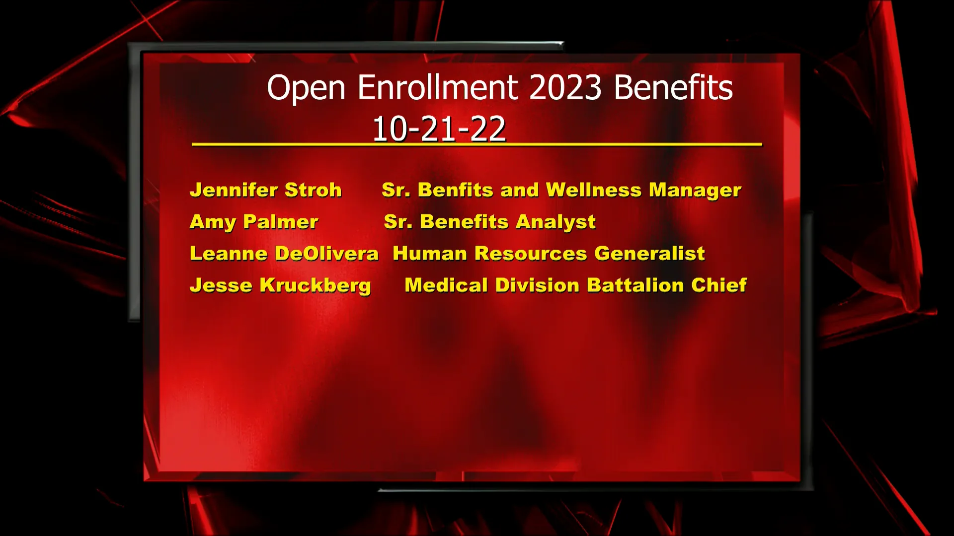 Open Enrollment 2023 on Vimeo