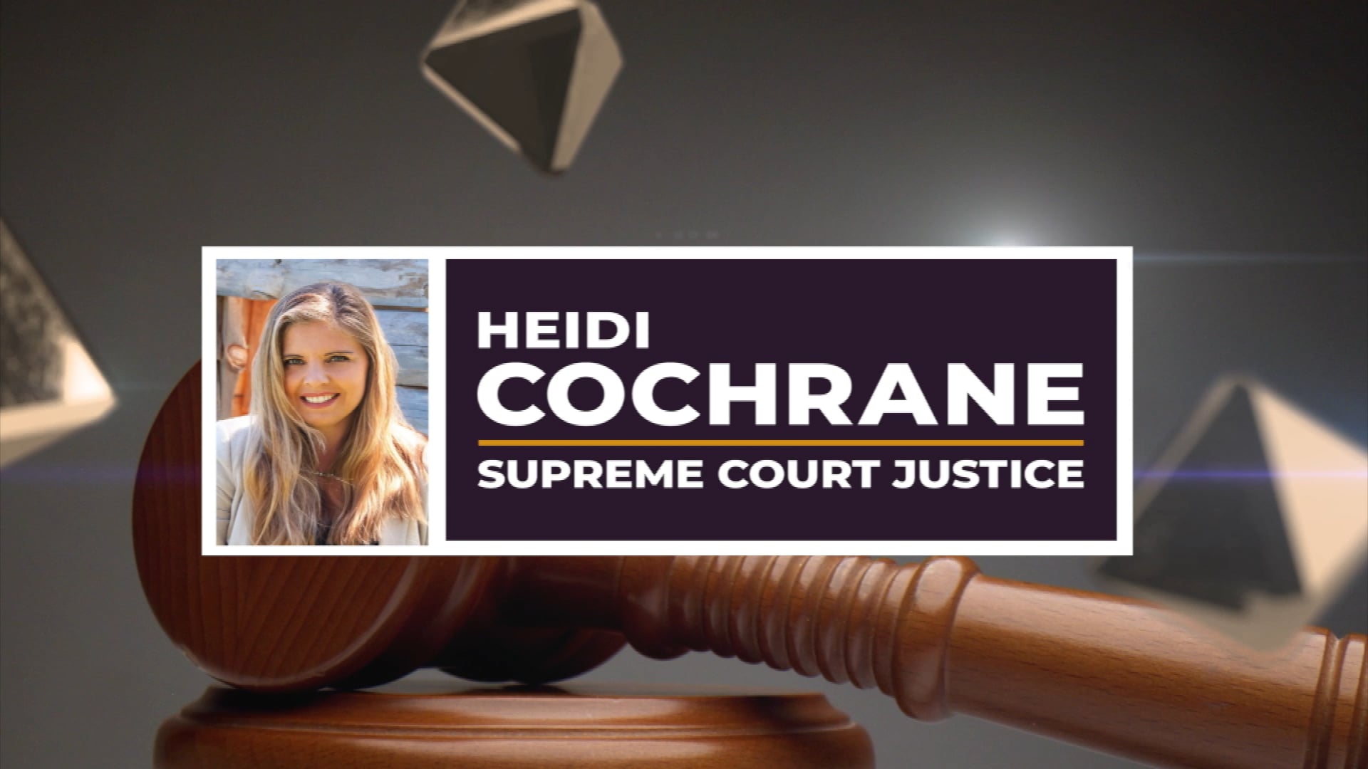 HEIDI COCHRANE SPOT.mp4 on Vimeo