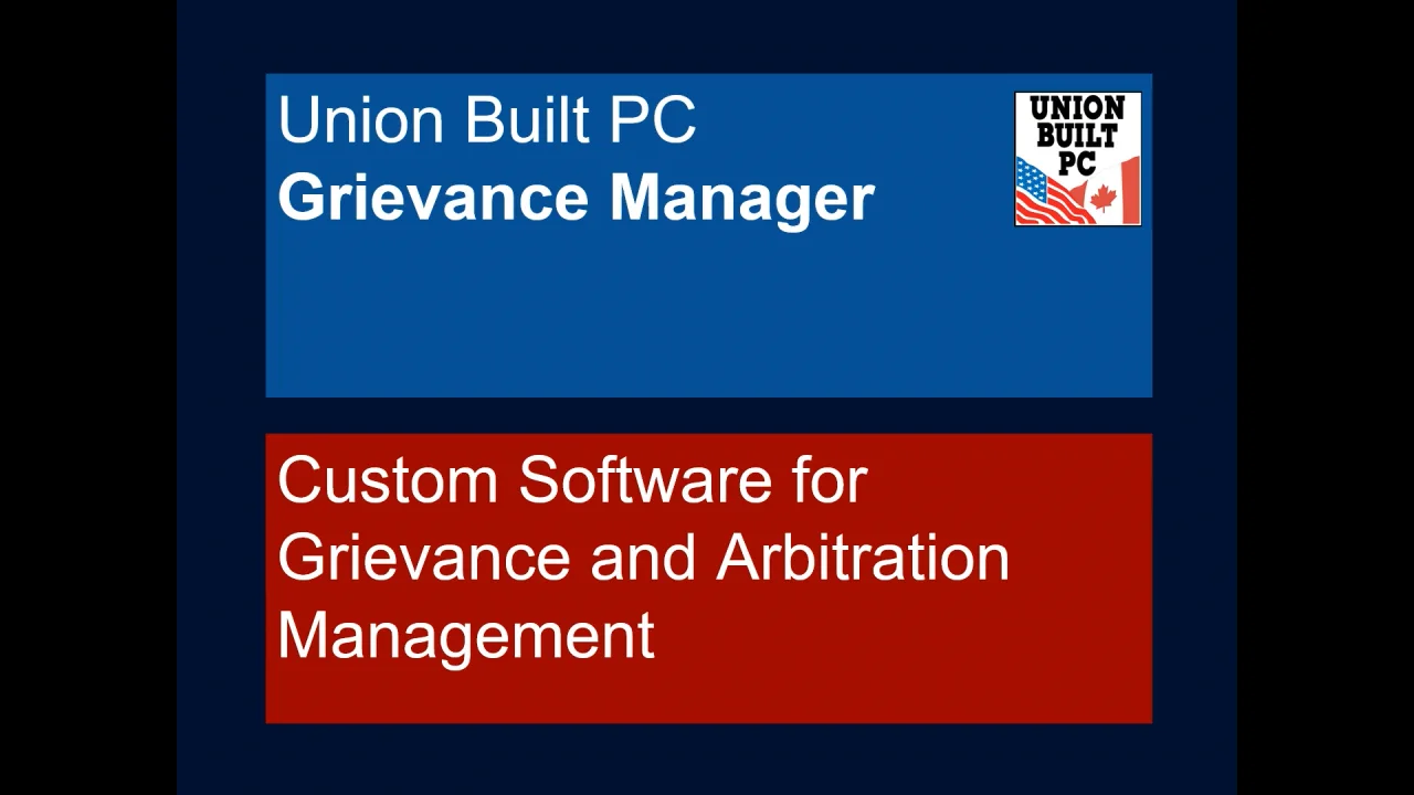 Grievance Manager ad - 1:58
