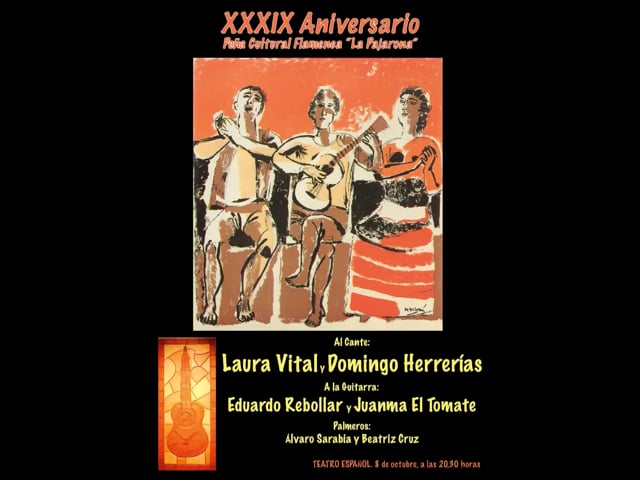 XXXIX ANIVERSARIO – 2022.10.08 - Peña Cultural Flamenca 'La Pajarona'