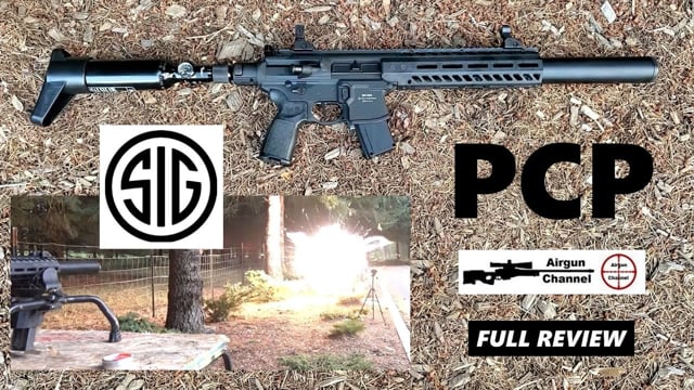 Sig Mcx Gen 2 177 Regulated Pcp Tank Upgrade Full Review Sig Sauer Semi Auto Pellet Rifle