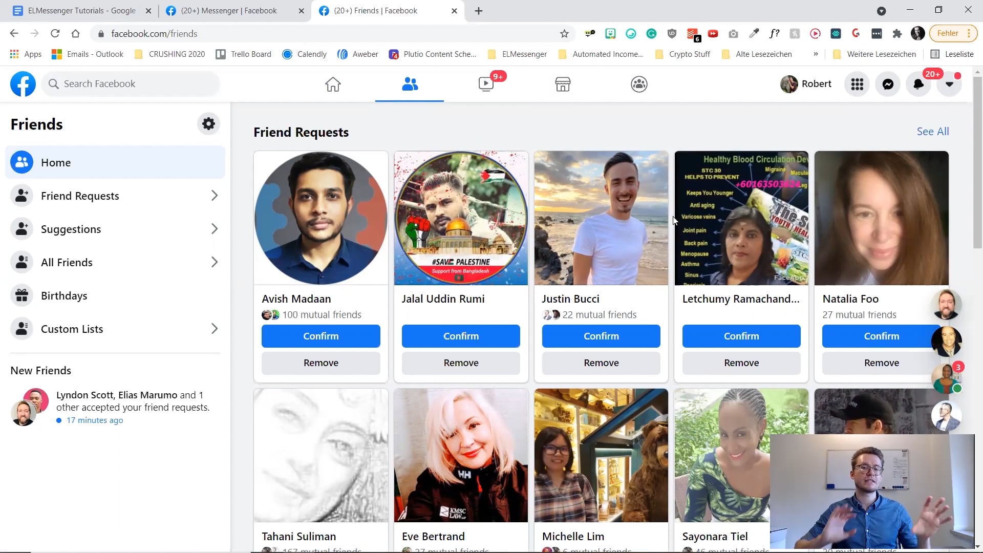 ELM Tutorial 13 - Adding People From The People You May Know Column on Vimeo