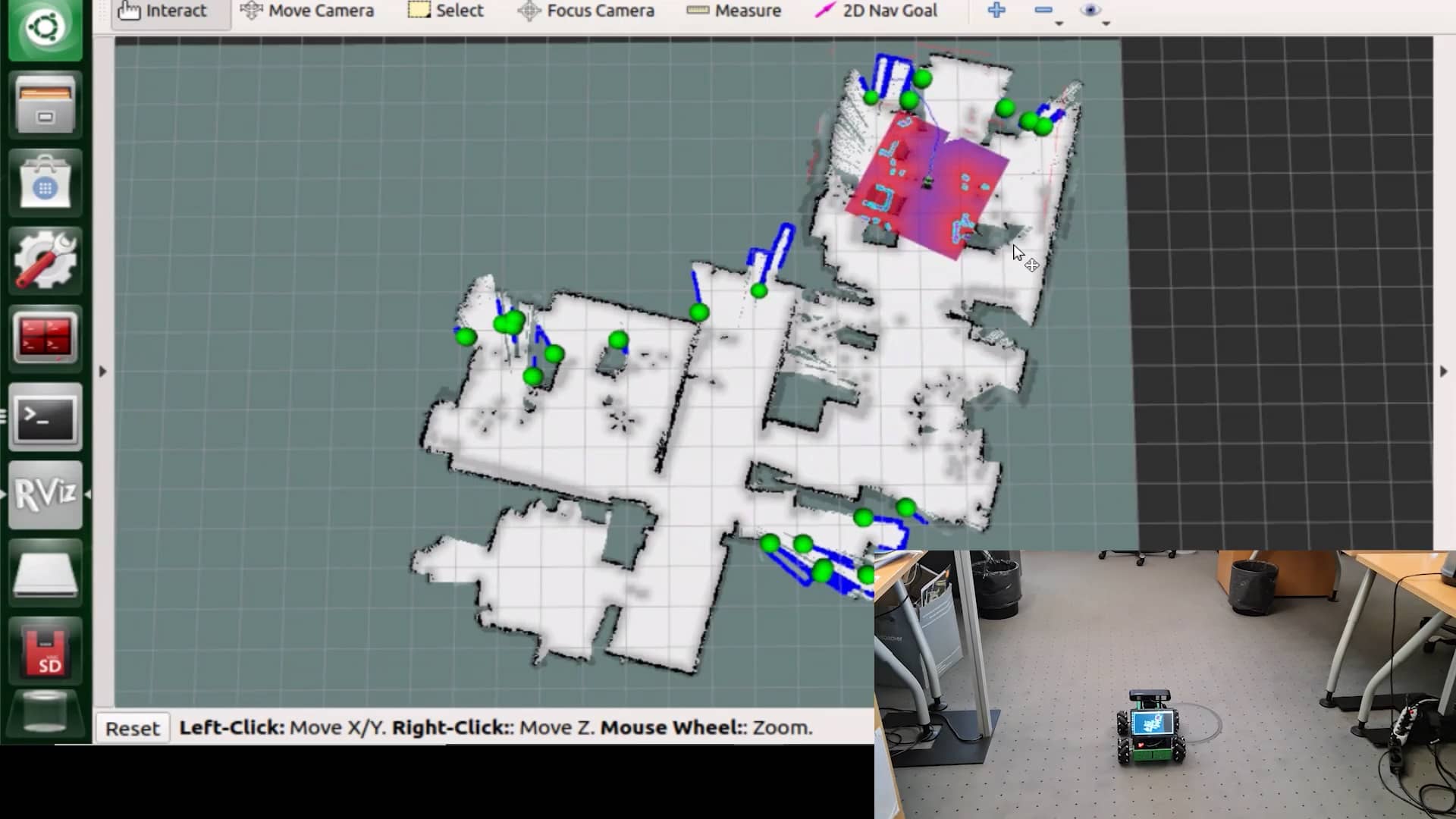 Mecanum Wheel Robot Autonomously Explores and Maps Indoor Environment ...
