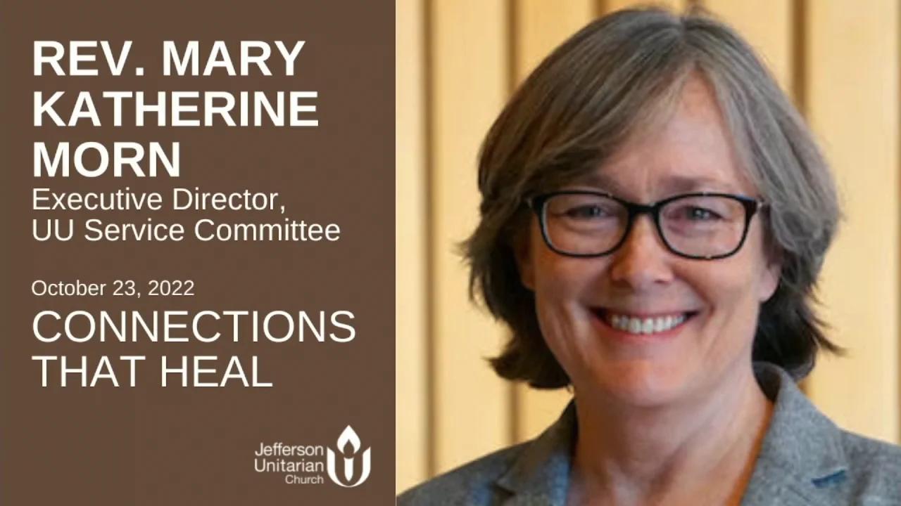 Connections That Heal: Partnering For A Just Transition, Rev. Mary ...