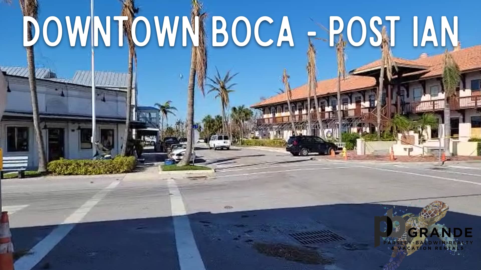 Boca Grande Downtown 3weeks after Hurricane Ian on Vimeo