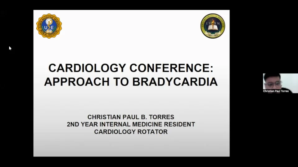Cardiology Subspecialty Conference - Approach to Bradycardia on Vimeo