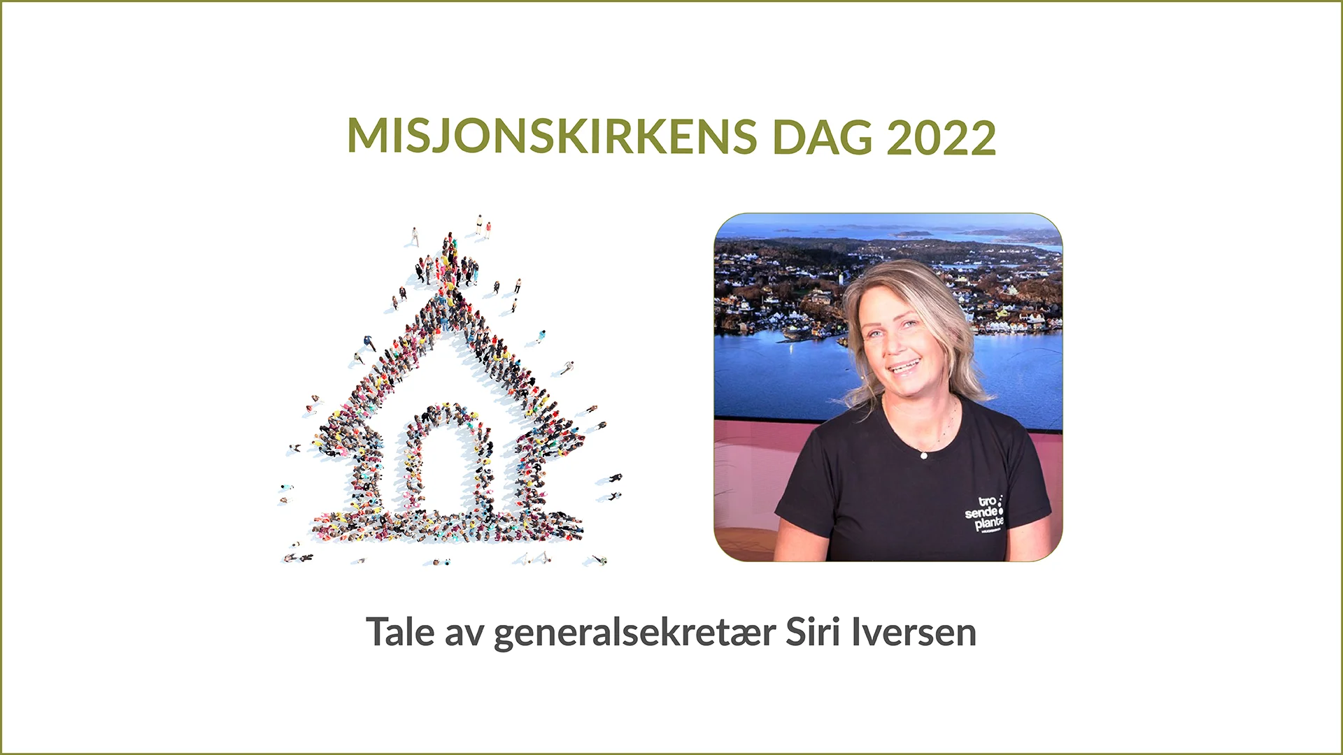Tale av generalsekretær Siri Iversen, Misjonskirkens dag on Vimeo