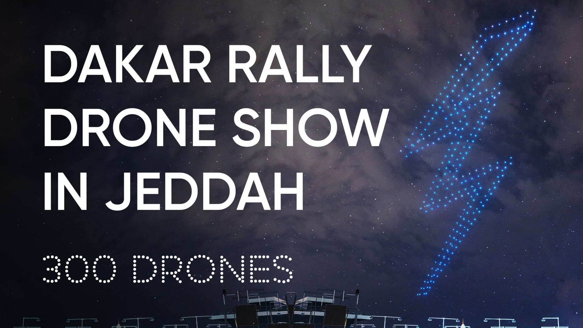 Dakar Rally Drone Show by Geoscan on Vimeo