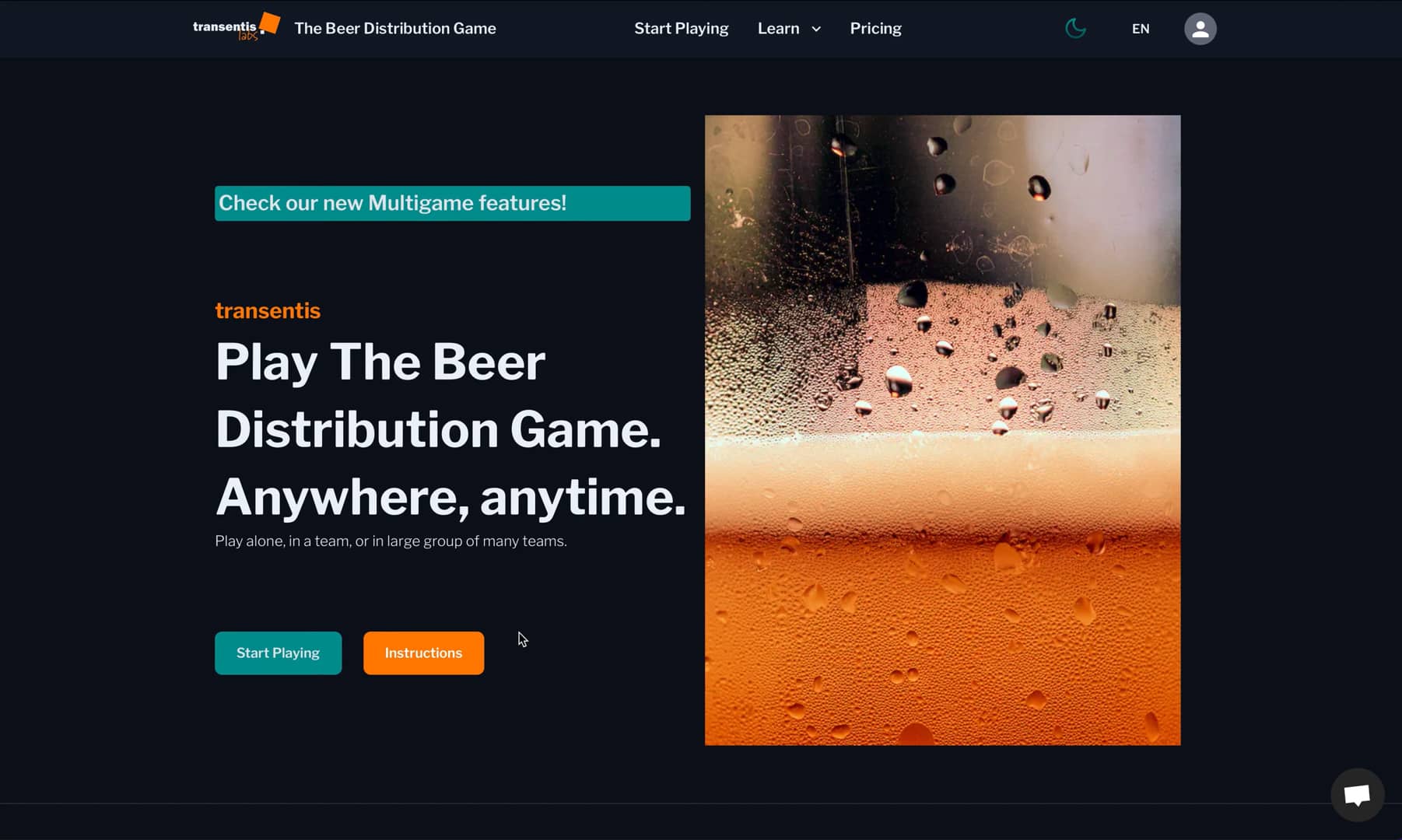 Introduction to The Beer Distribution Game on Vimeo