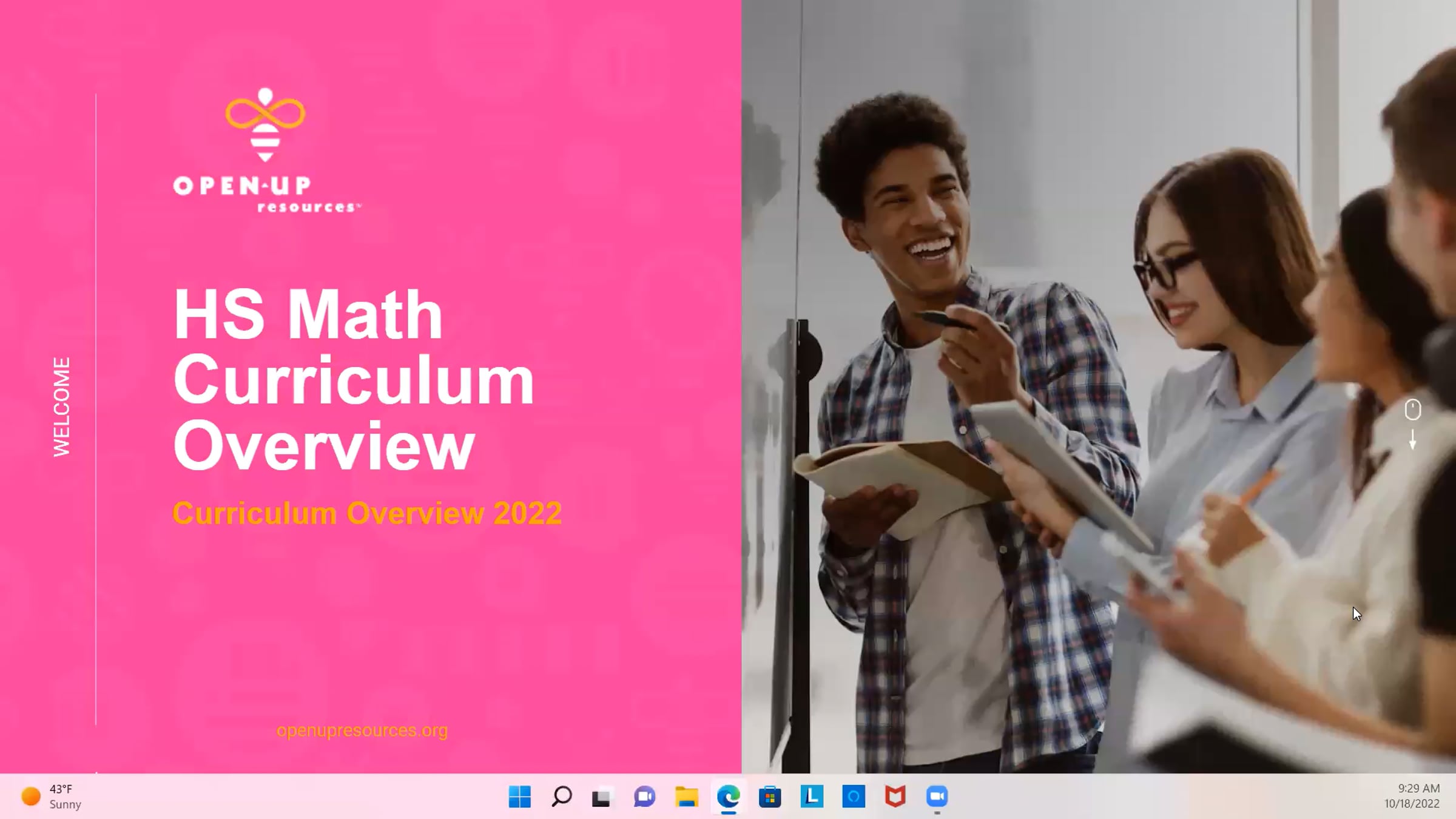 Open Up High School Math_November 2022