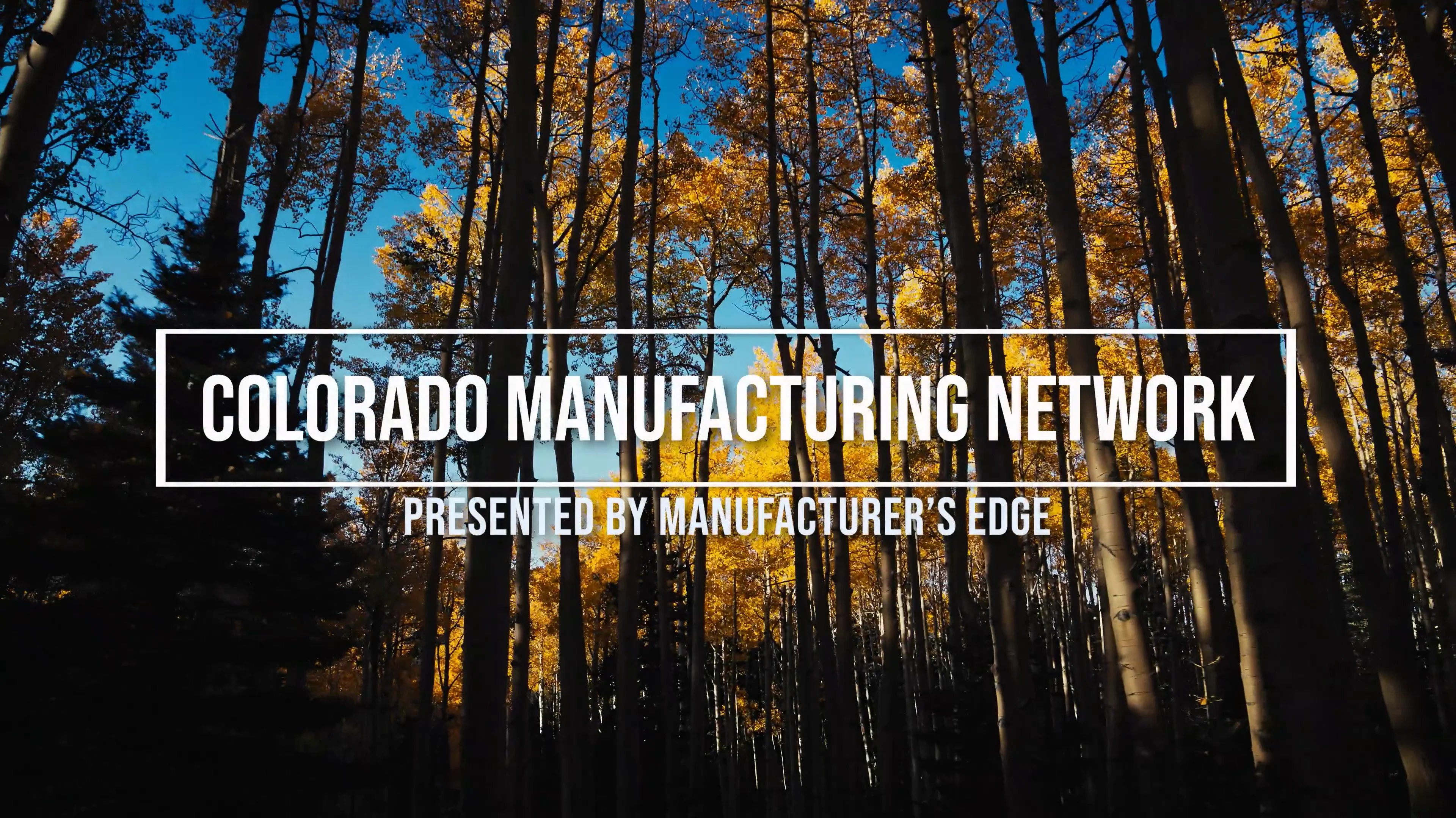The Colorado Manufacturing Network on Vimeo