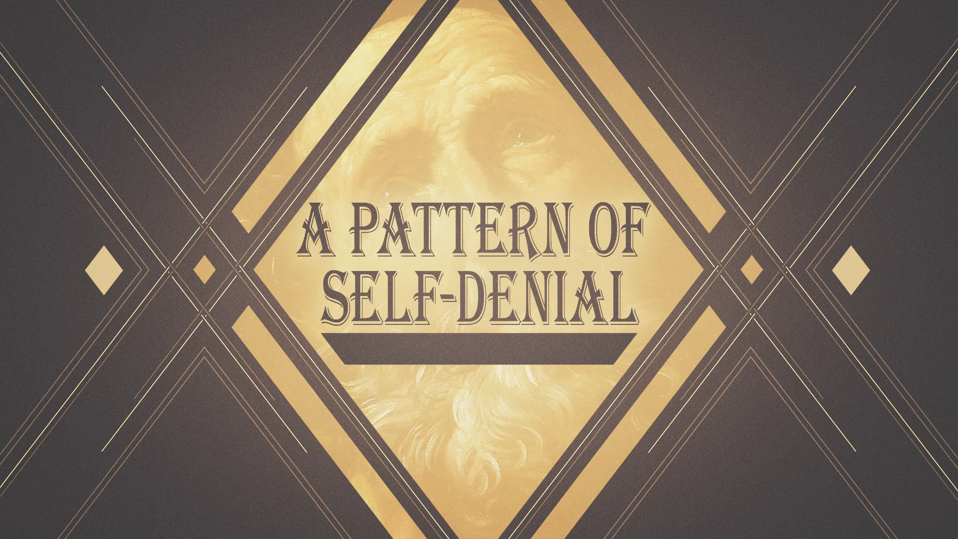 October 23, 2022 - A Pattern of Self-Denial on Vimeo