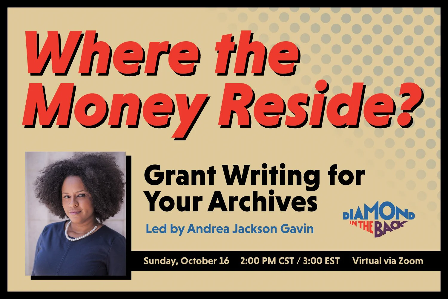 Where the Money Reside? Grant Writing for Your Archives on Vimeo