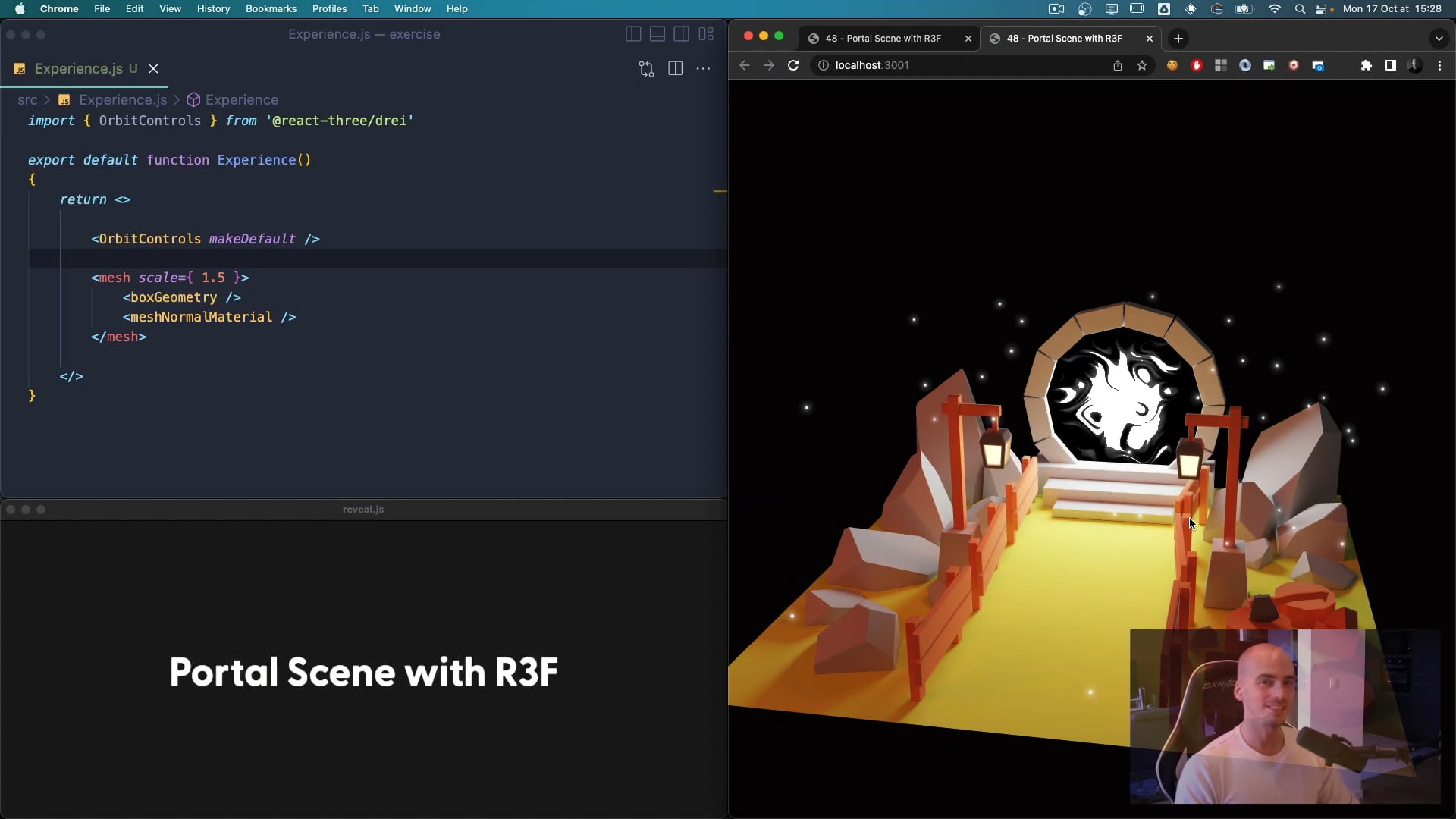 Three.js Journey — Lesson 48 — Portal Scene with R3F on Vimeo