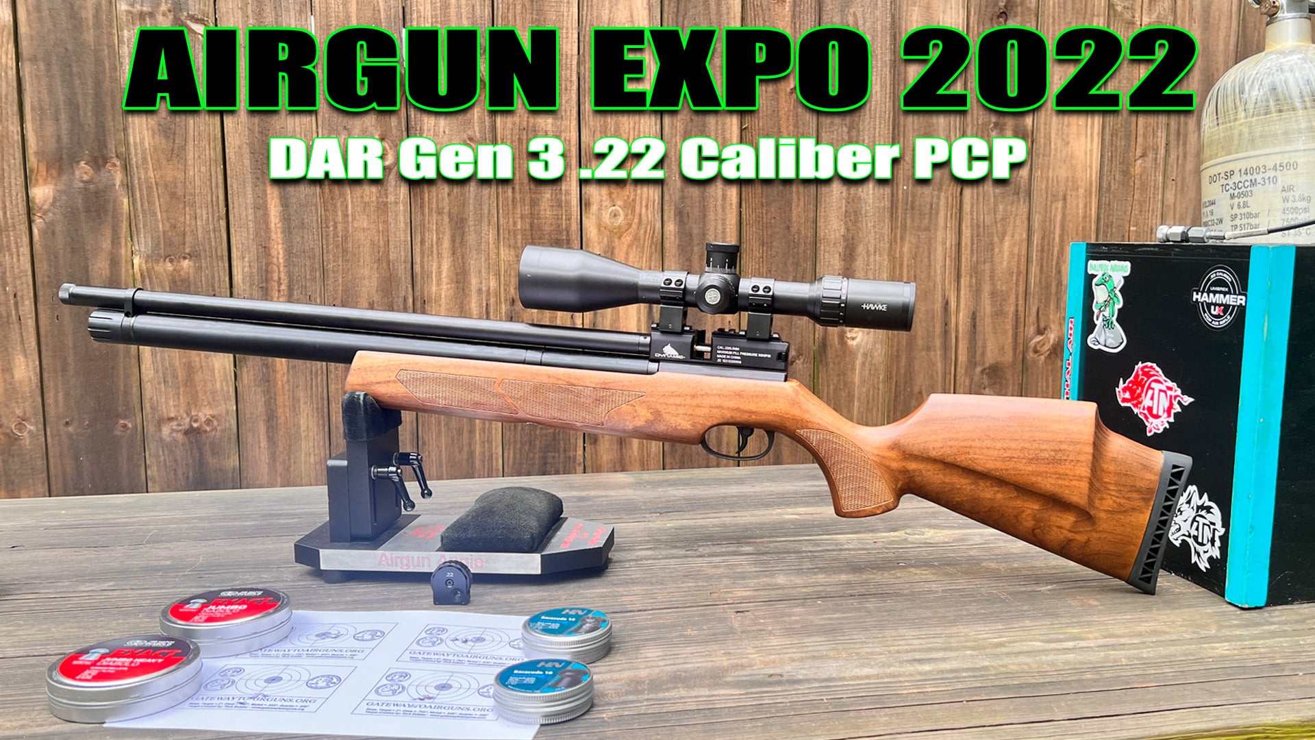 Modern Airgunner - AE22 - Let’s check out the DAR Gen 3 .22 Caliber PCP ...