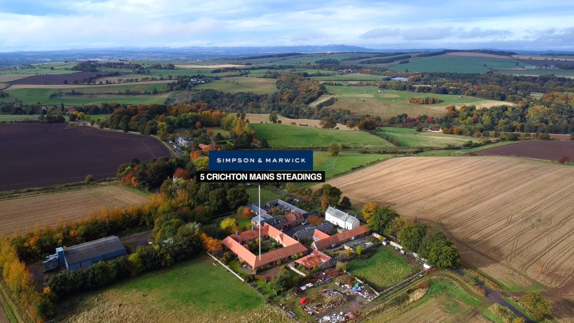 SCENEINVIDEO Virtual Viewing - 5 Crichton Mains Steadings, Pathhead ...