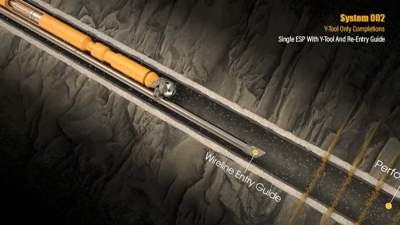 002: Single ESP With Y-Tool and Re-Entry Guide