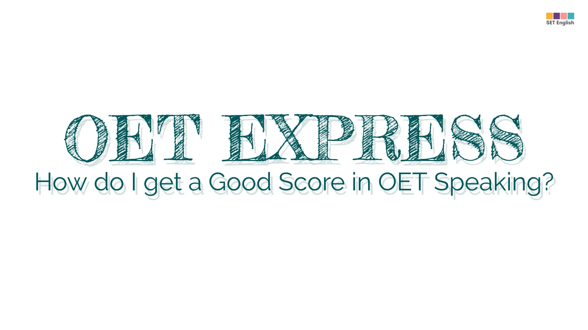13 OET Express - Getting a good score [OET Edit] on Vimeo