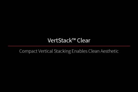 VertiStack™ Clear : Compact Stacking Sectional Door on Vimeo