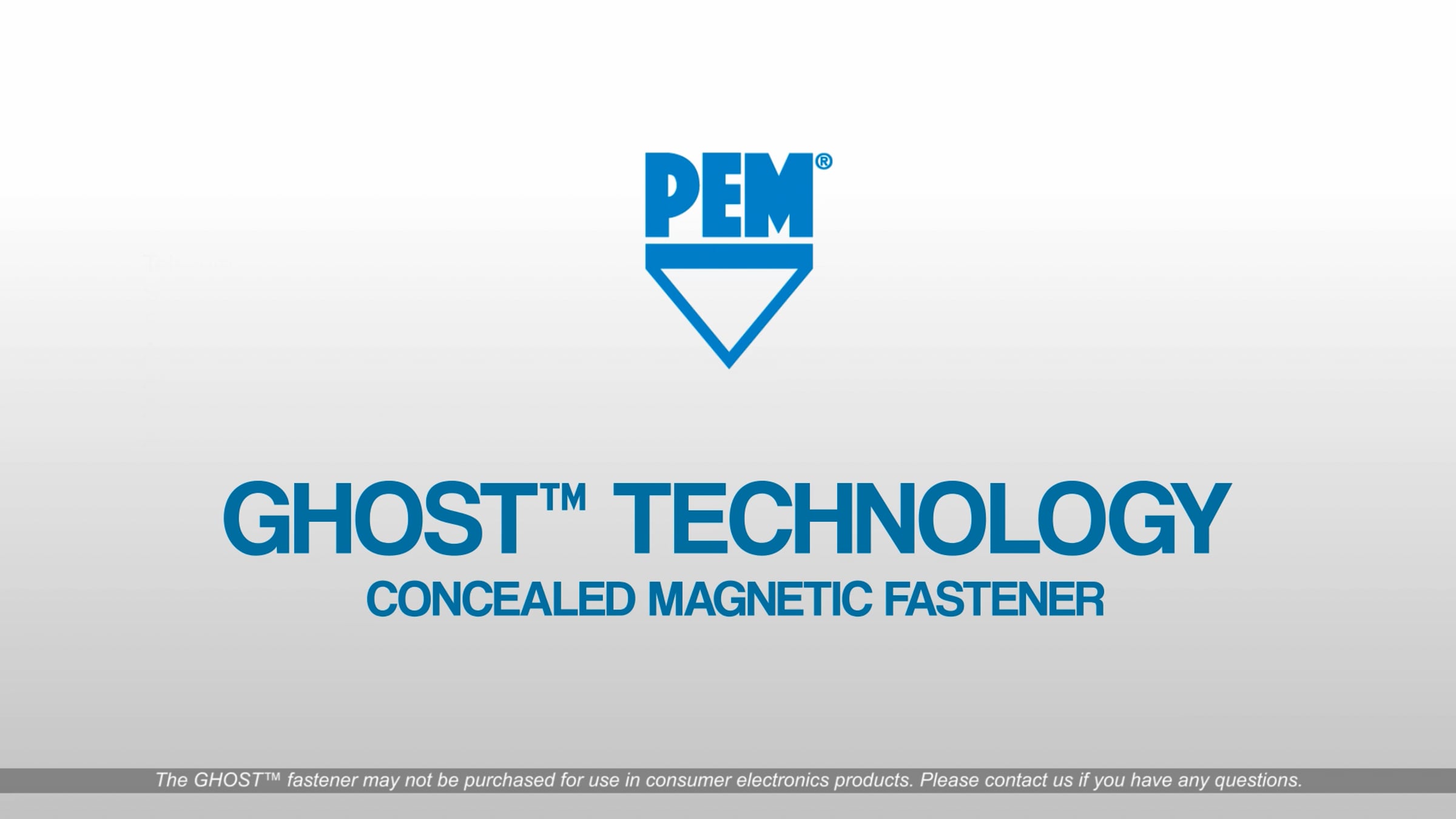 PEM® GHOST™ Fastening Technology | Videos & Movies on Vimeo