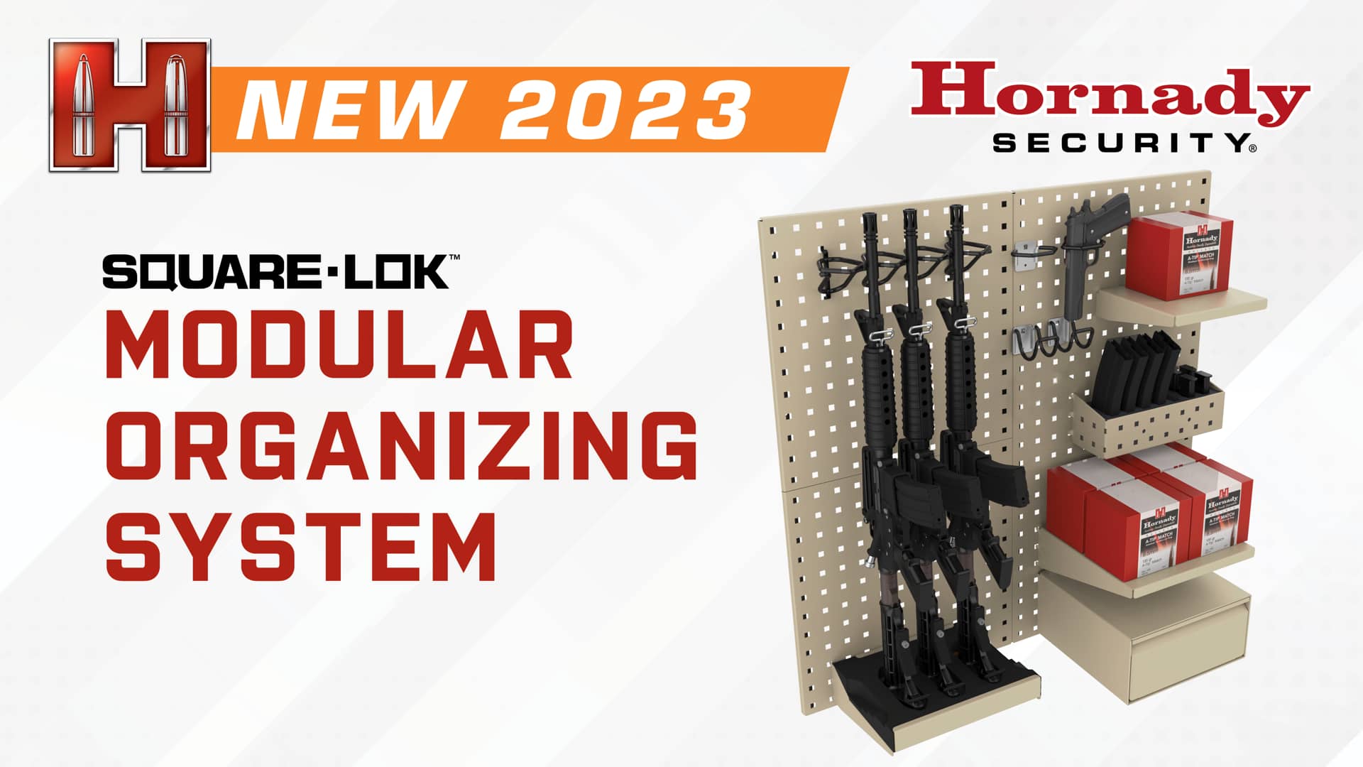 Hornady® Square-Lok™ Modular Organizing System on Vimeo