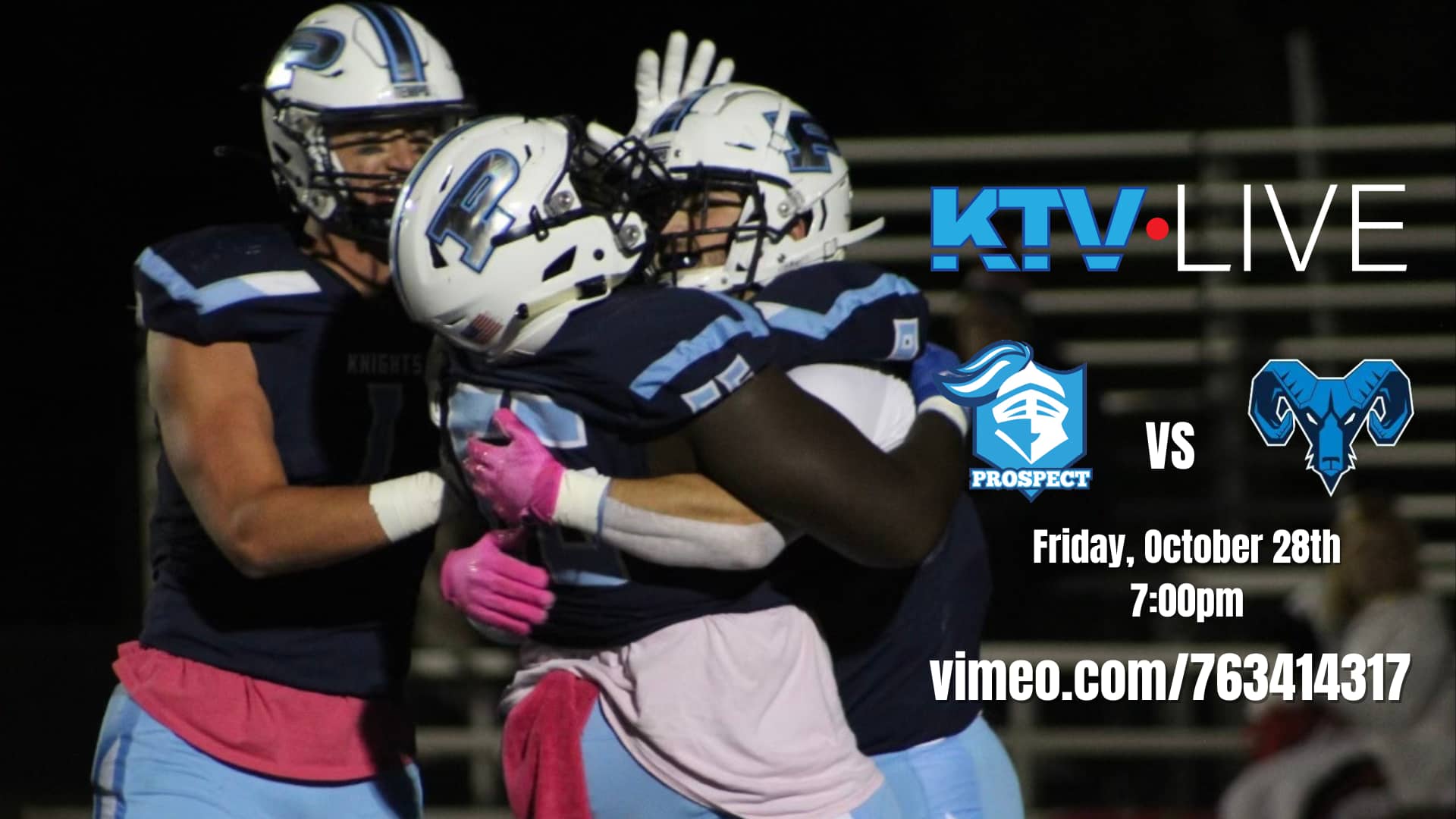 Prospect Varsity Football vs Reavis High School (10/28/22) Playoffs W1 ...