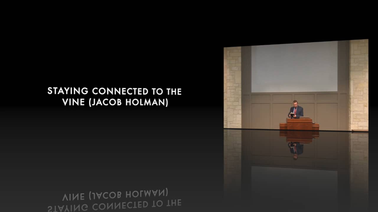 Staying Connected to the Vine (Jacob Holman) on Vimeo