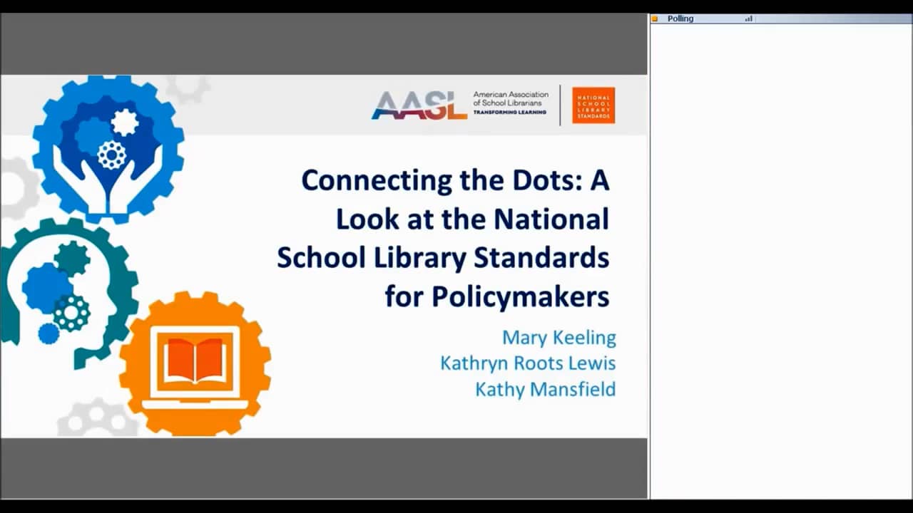Connecting the Dots A Look at the National School Library Standards for ...
