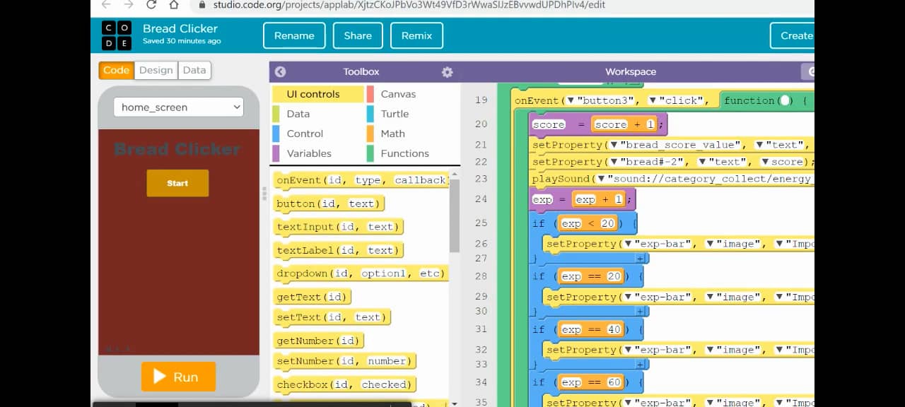 Bread Clicker.mp4 on Vimeo