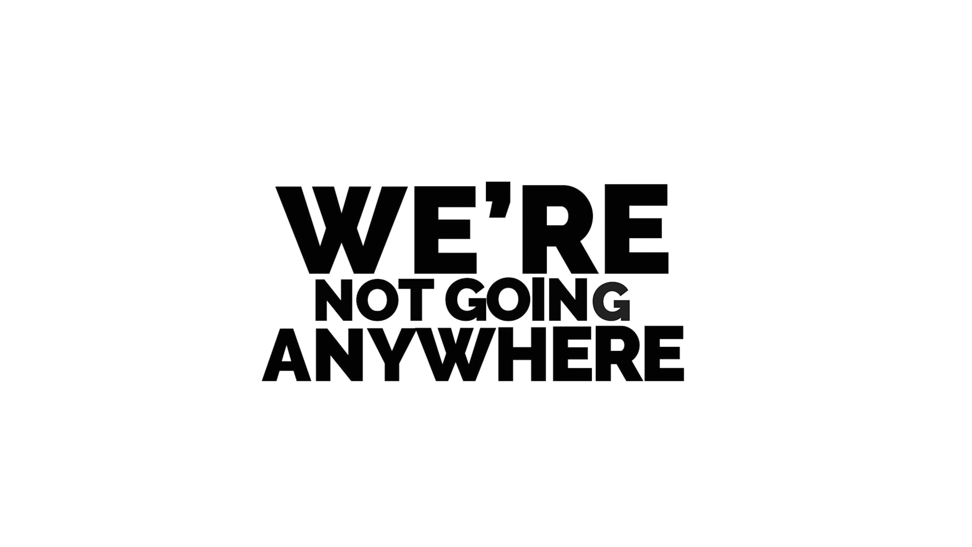 AUI - We're Not Going Anywhere, with captions on Vimeo