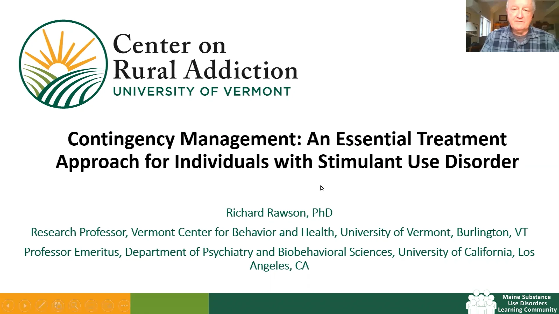 Contingency Management: An Essential Treatment Approach for Individuals ...