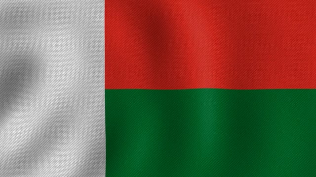 Madagascar, Flag, Africa. Free Stock Video - Pixabay