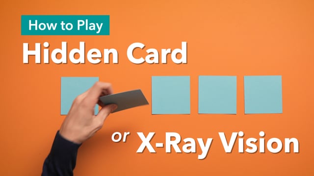 Hidden Card or X-Ray Vision