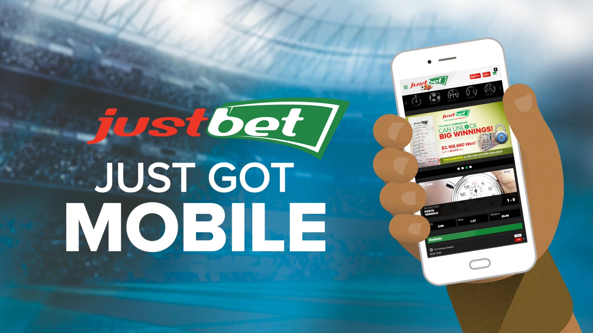 JustBet Mobile 30SEC TVC on Vimeo