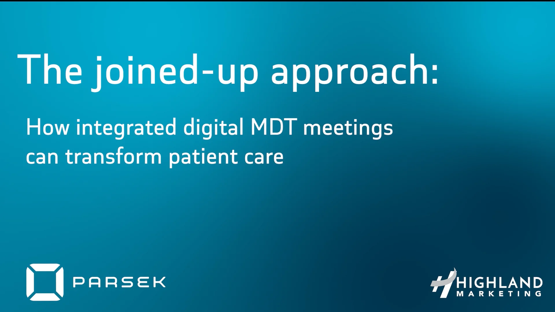 The joined up approach