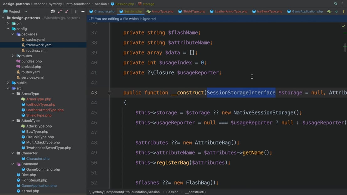 Strategy Part 2: Benefits & In the Wild > Design Patterns for Fun and Proficiency | SymfonyCasts