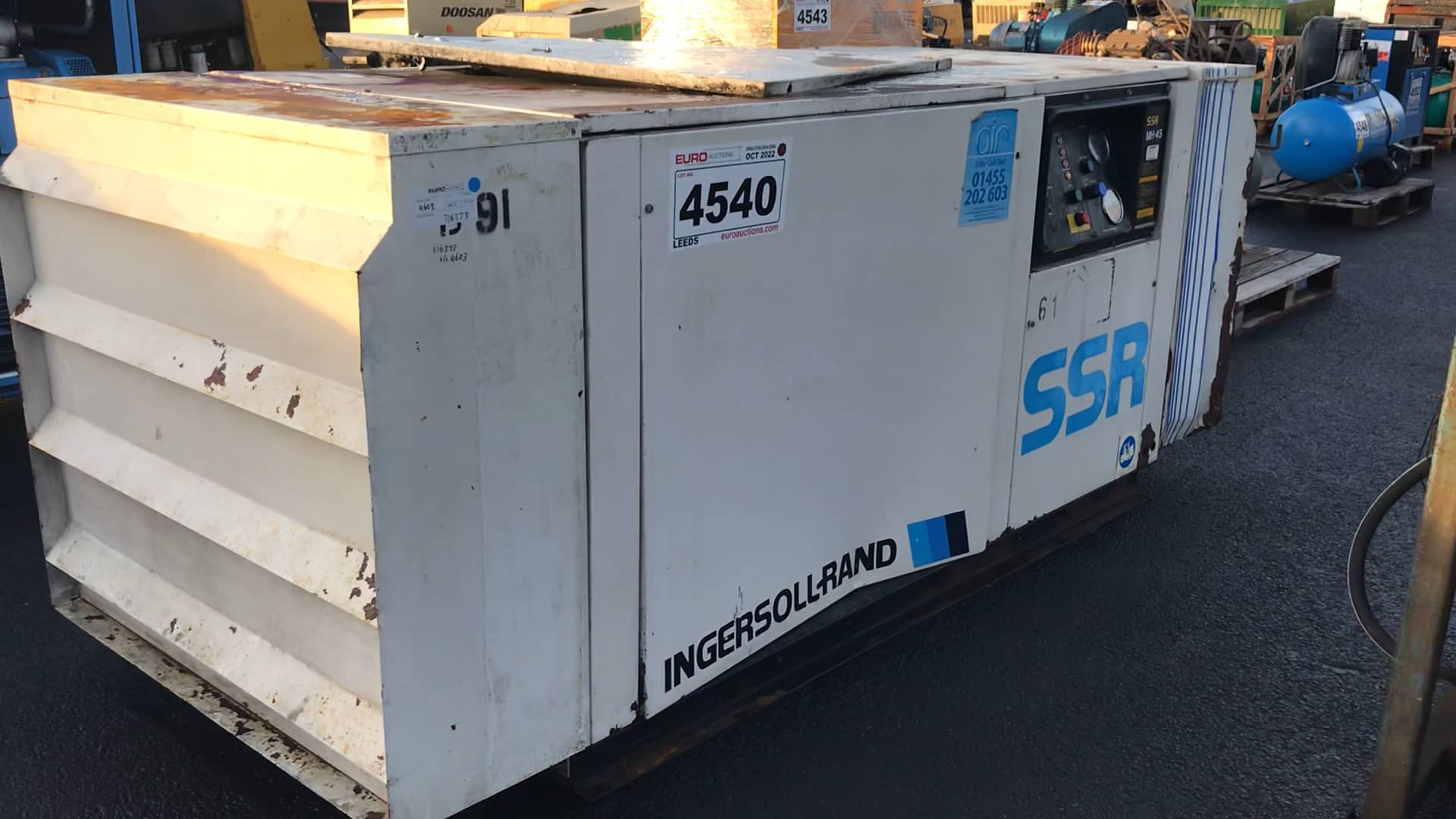Ingersoll Rand SSR MH45 Static Compressor - Leeds October 2022 on Vimeo