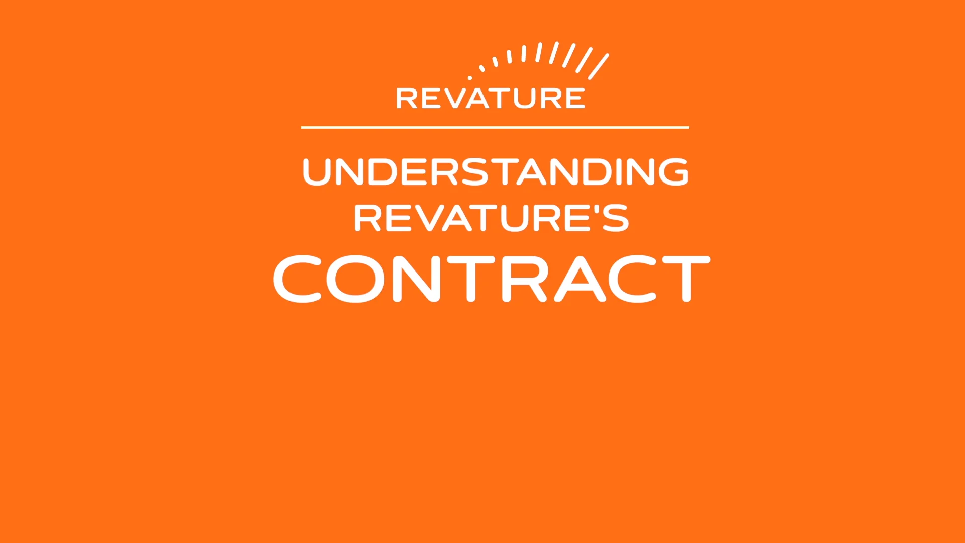What to Expect: Understanding Revature’s Contract