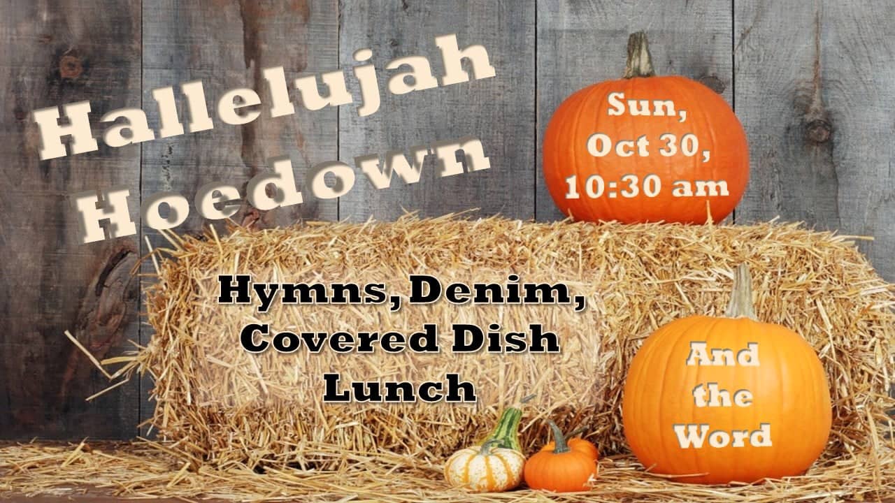 *Hallelujah Hoedown* 10/30/22 on Vimeo