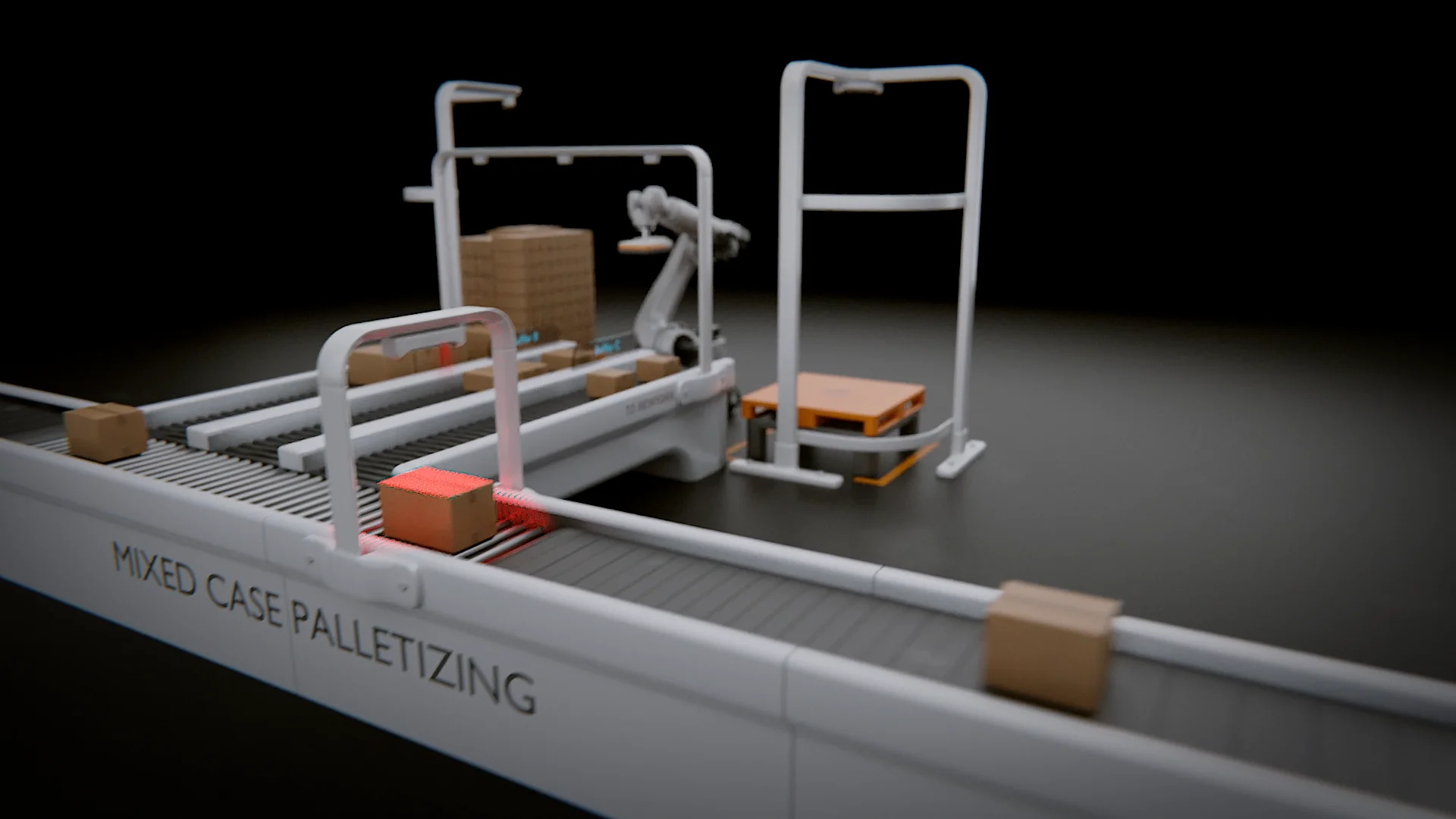 Mixed Case Palletizing Explained on Vimeo