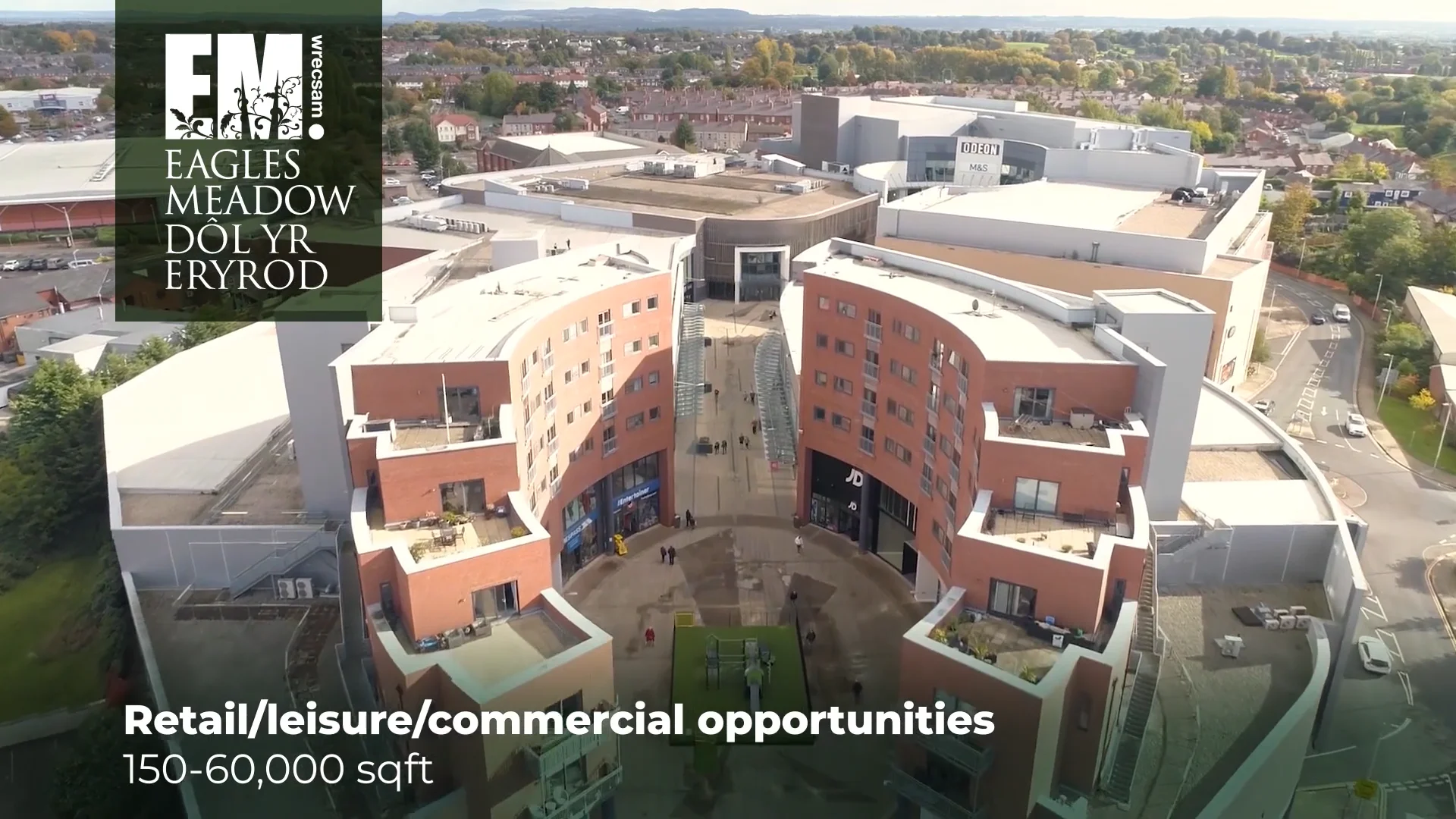 Eagles Meadow Shopping Centre Wrexham on Vimeo