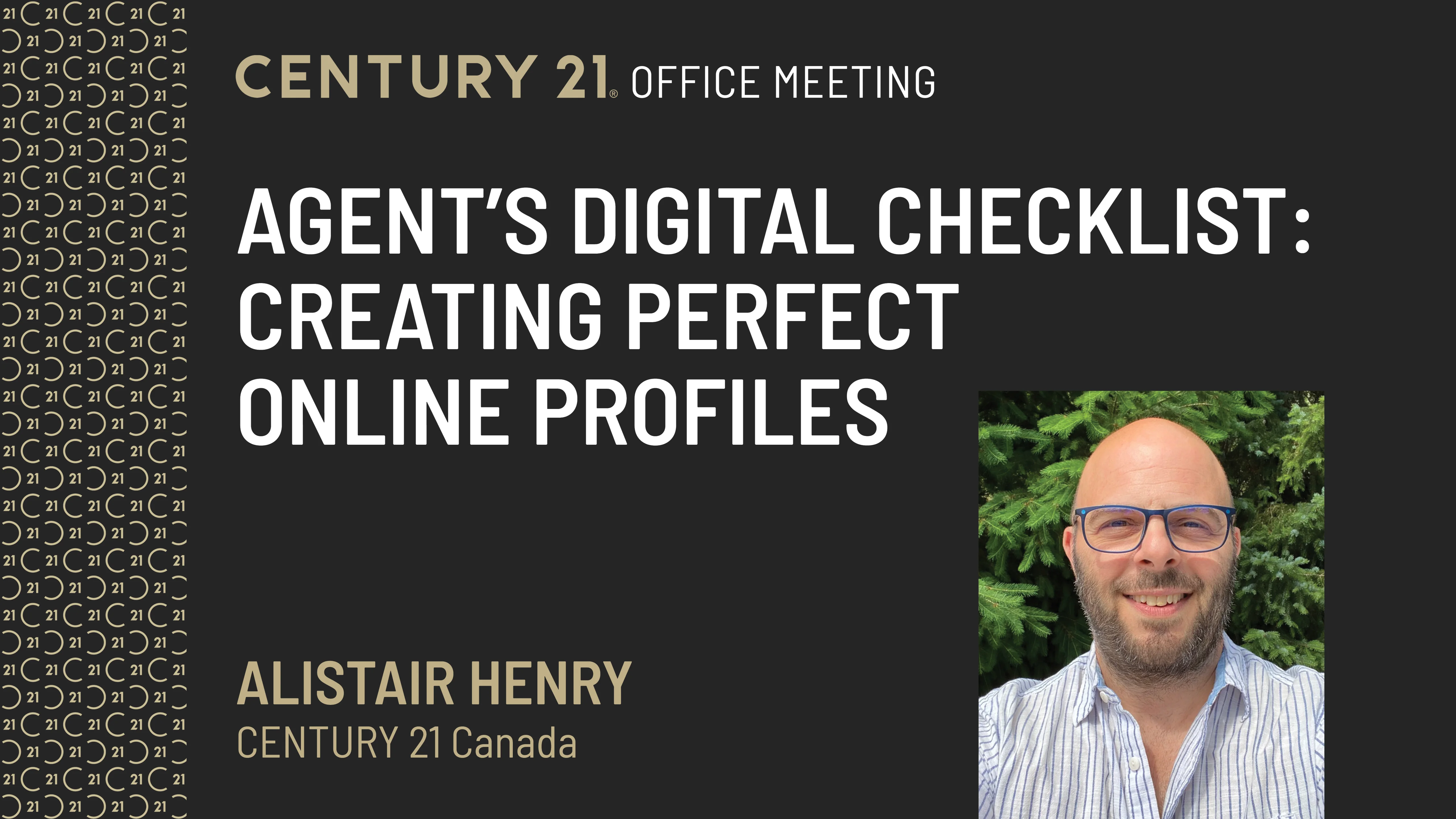 Agent’s Digital Checklist: Creating Perfect Online Profiles - Alistair ...