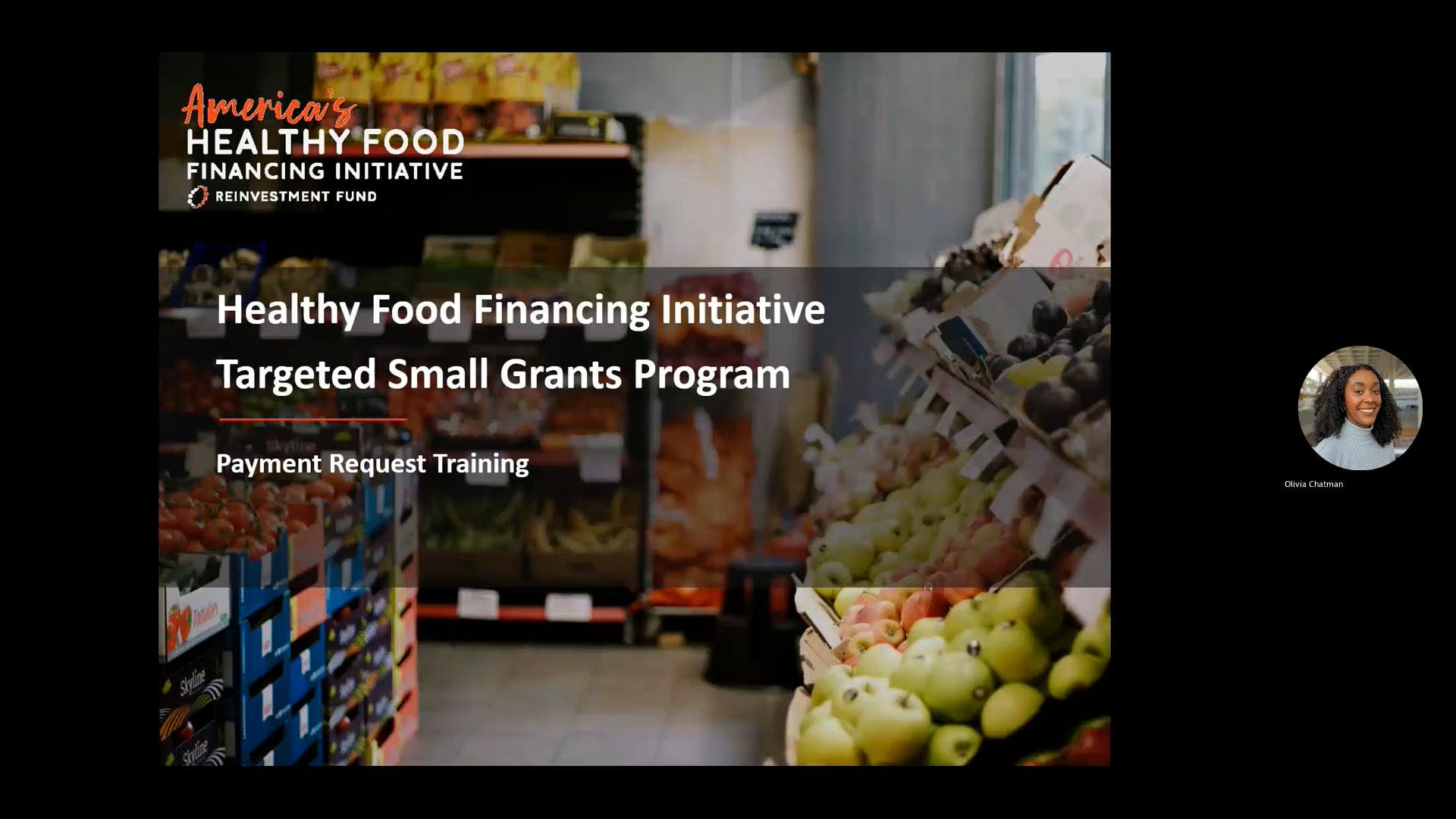 HFFI Payment Request Training