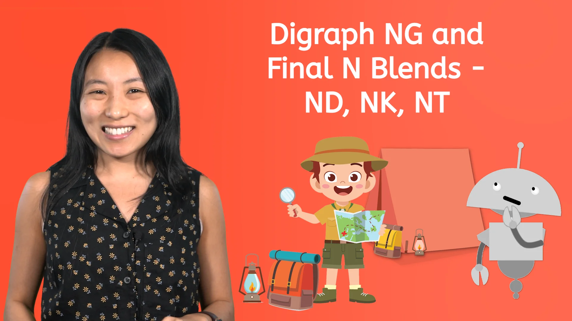 Digraph NG and Final N Blends - ND, NK, NT
