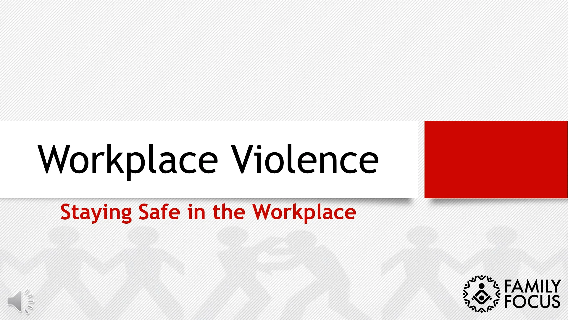 Workplace Violence Training