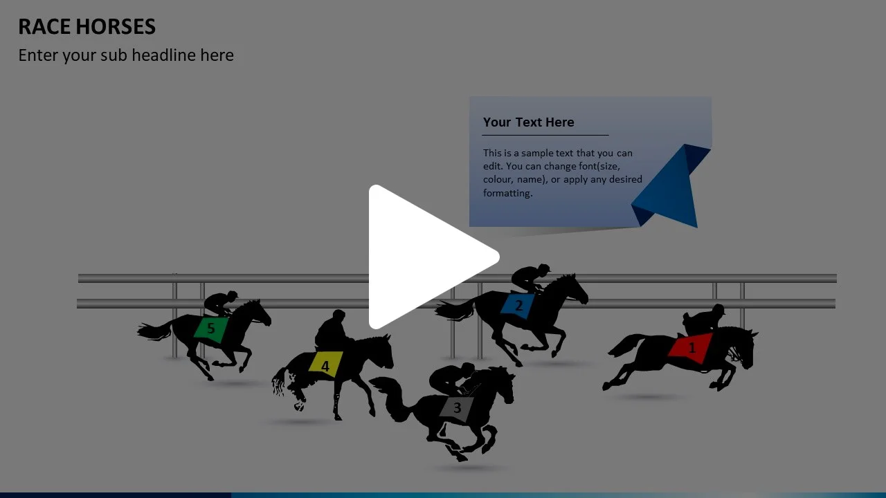 Race Horses Animated Presentation - SketchBubble on Vimeo