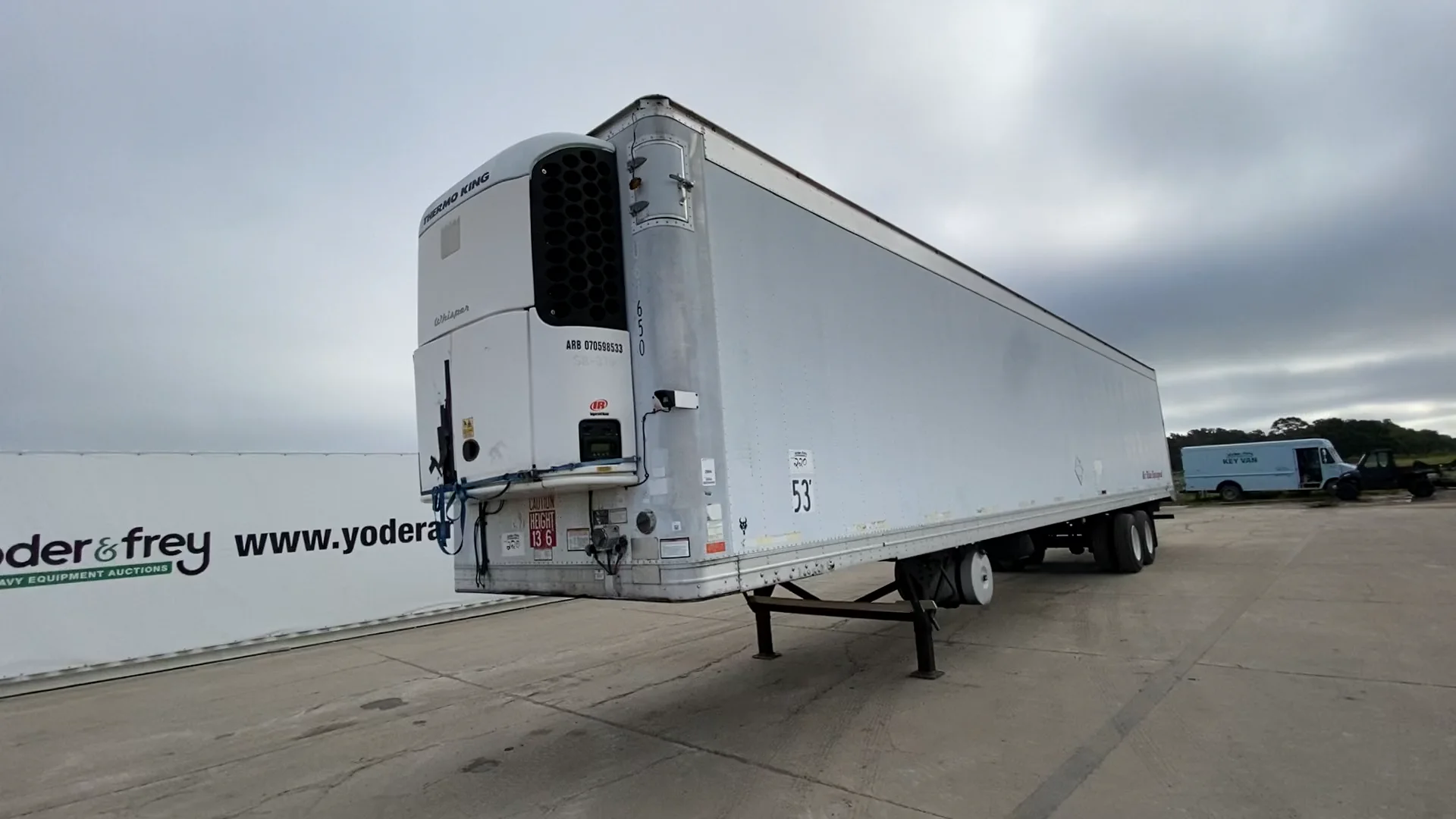 Yoder & Frey - 53' Tandem Axle Reefer Trailer - Y&F - Florida Nov 22 on ...