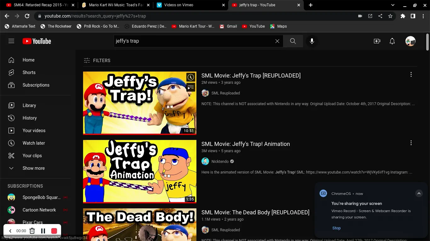 SML Reaction Jeffy's Trap on Vimeo