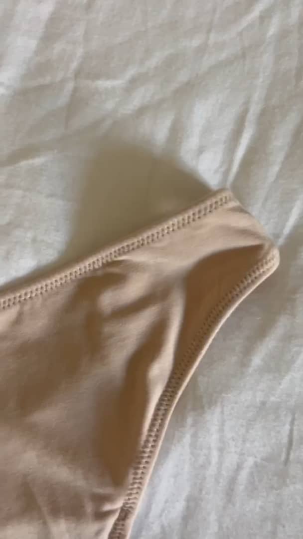 High Rise Thong - Beige Laila Ayubi on Vimeo
